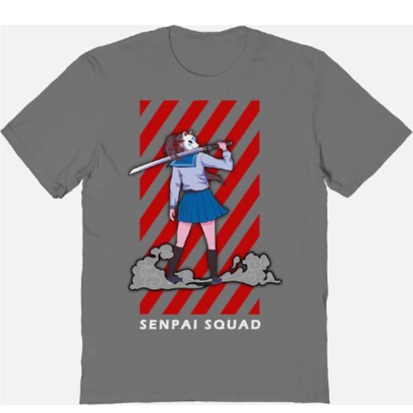 Shirts | New Kitsune T Shirt Senpai Squad | Poshmark